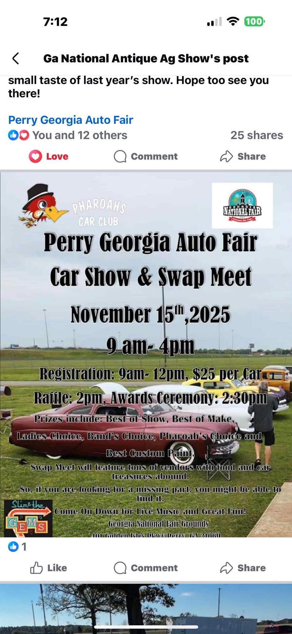 Perry Georgia Auto Fair Car Show & Swap Meet – Perry, GA | CarCruiseFinder
