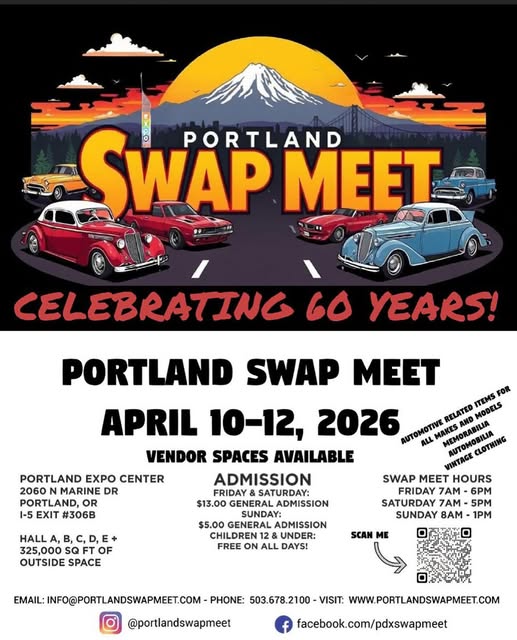 Portland Swap Meet – Portland, OR | CarCruiseFinder
