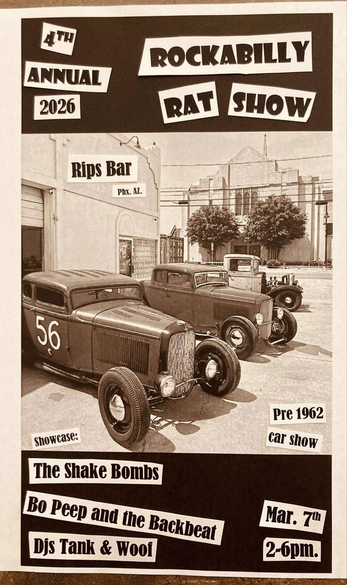 4th Annual Rockabilly Rat Show – Phoenix, AZ | CarCruiseFinder