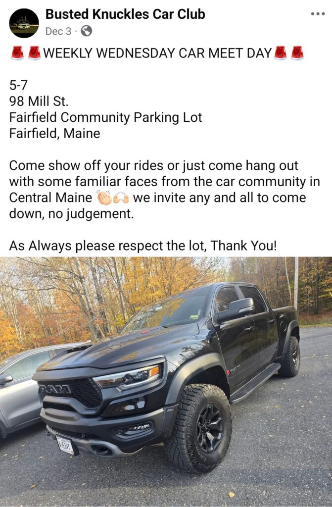 VFW Post 3335 Cruise Night – Jay, ME | CarCruiseFinder