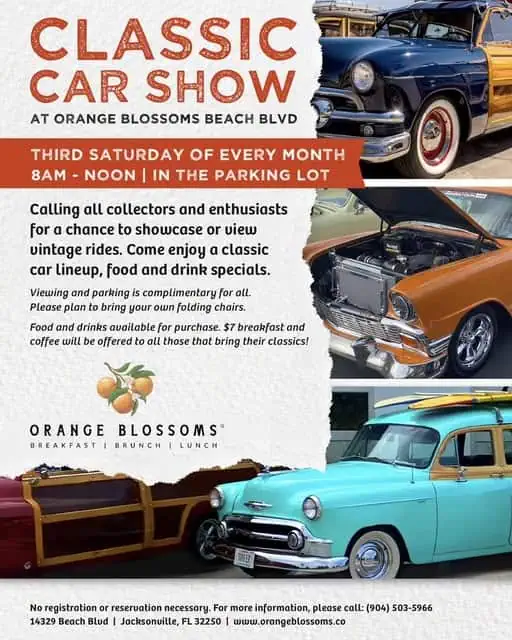 Orange Blossoms Classic Car Show – Jacksonville, FL | CarCruiseFinder