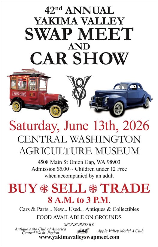 42nd Annual Yakima Valley Swap Meet and Car Show – Union Gap, WA ...