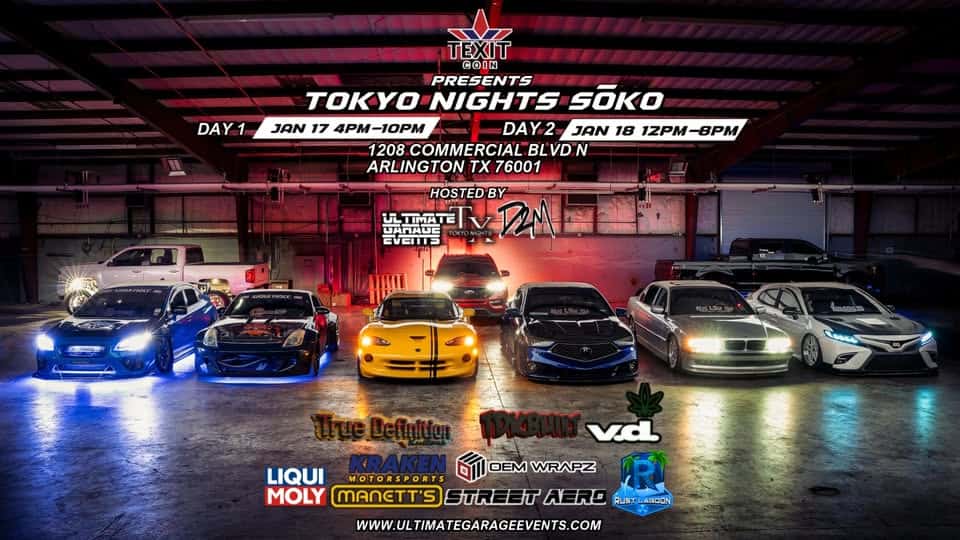 Tokyo Nights Soko | Indoor DFW Car, Bike & Truck Show – Arlington, TX ...