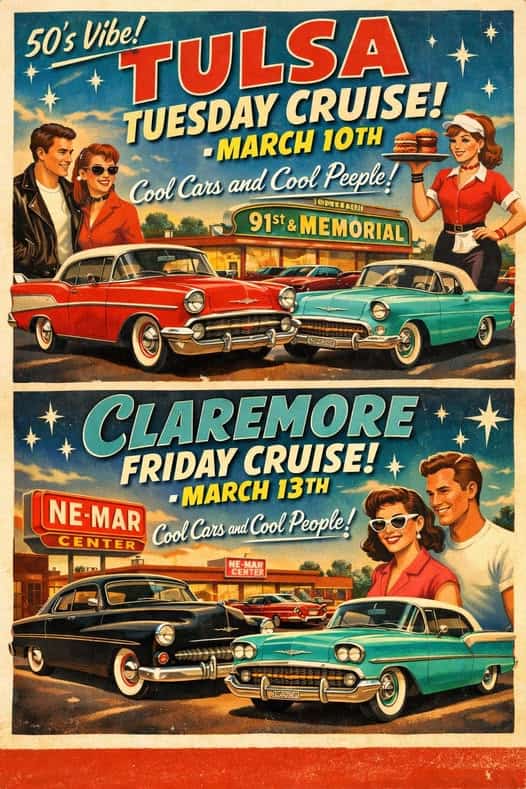 Heartland Cruise Car Show – Weatherford, OK | CarCruiseFinder