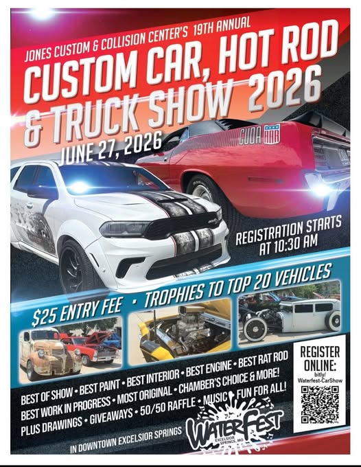 Jones Custom & Collision Center's 19th Annual Custom Car, Hot Rod ...