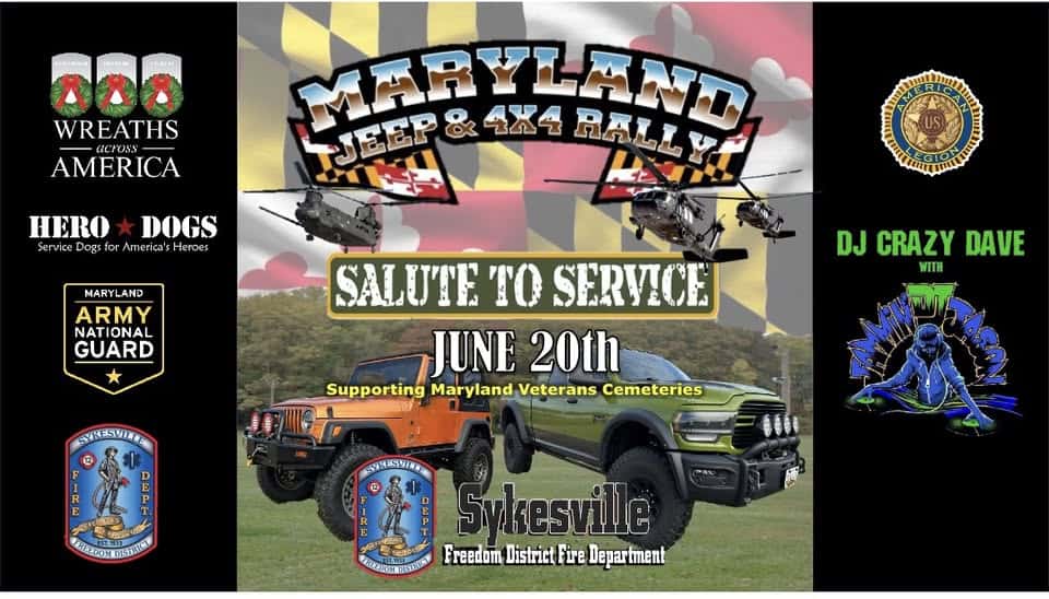 Maryland Jeep & 4x4 Rally – Sykesville, MD | CarCruiseFinder