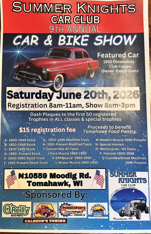Waterloo Father's Day Car Show – Watertown, WI | CarCruiseFinder