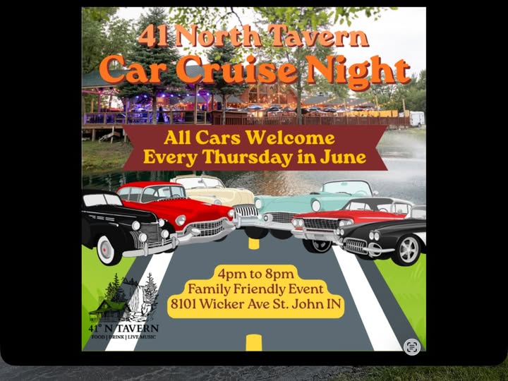 41 North Tavern Car Cruise Night – St. John, IN | CarCruiseFinder