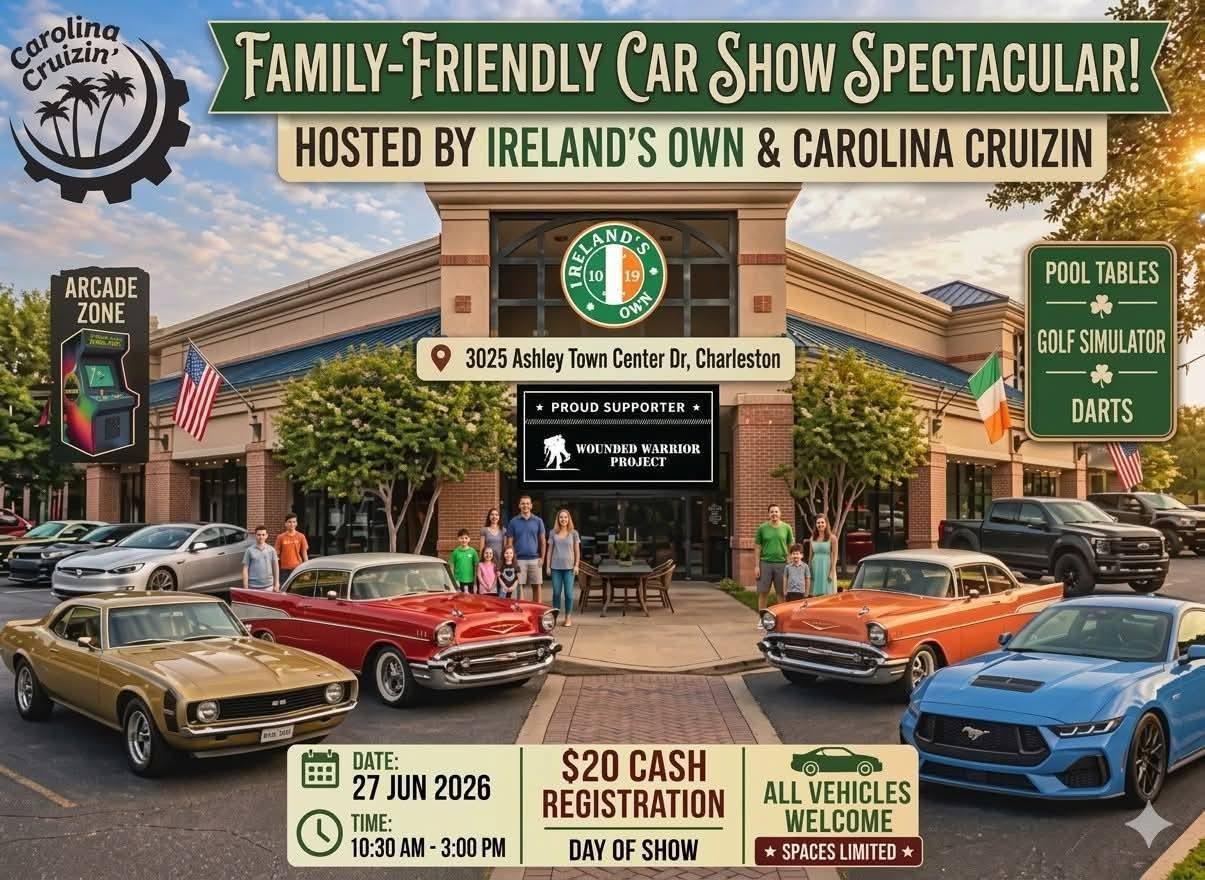 Family-Friendly Car Show Spectacular! Hosted By Ireland's Own ...