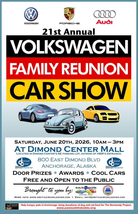 21st Annual Volkswagen Family Reunion Car Show – Anchorage, AK ...