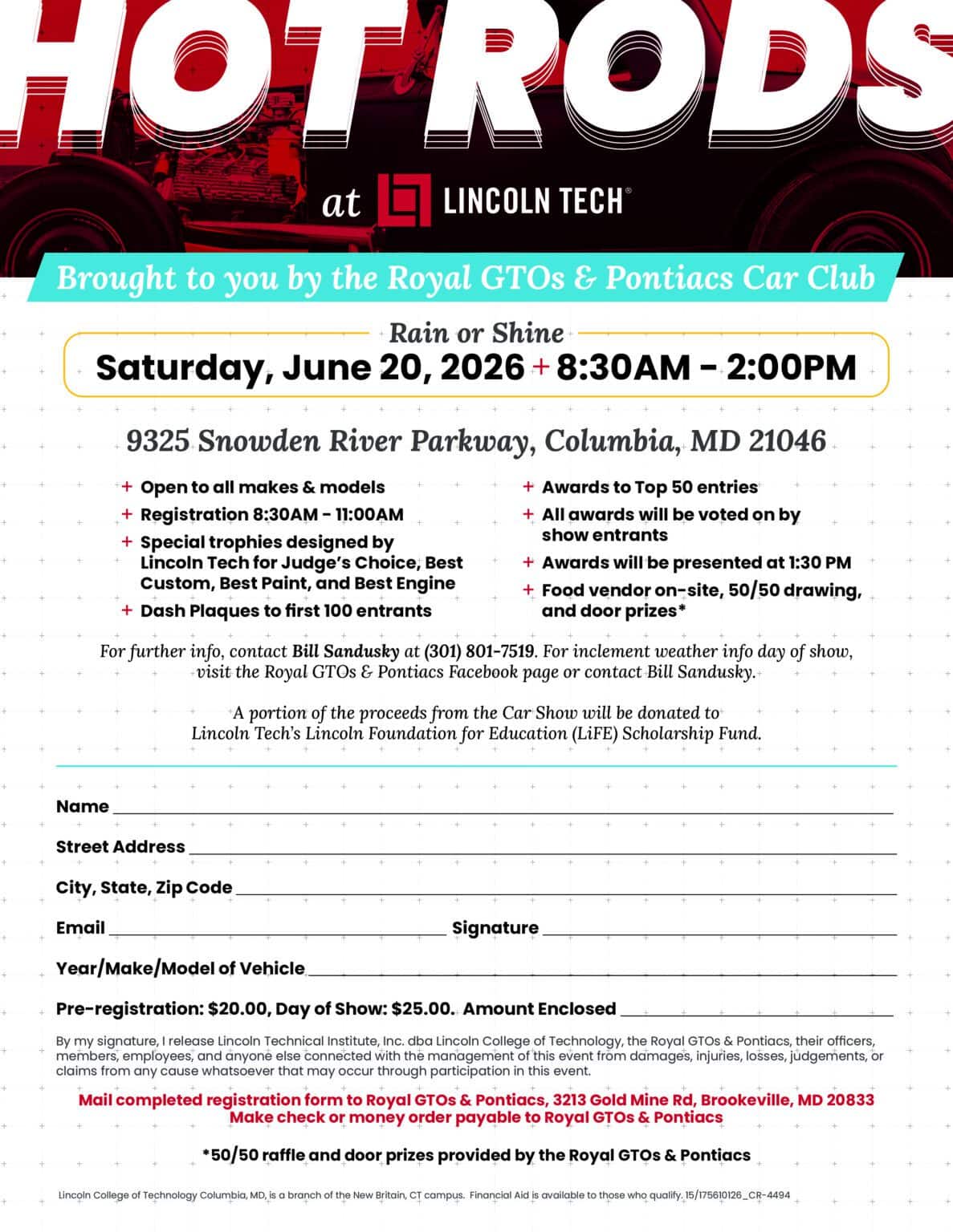 Hot Rods at Lincoln Tech – columbia, MD | CarCruiseFinder