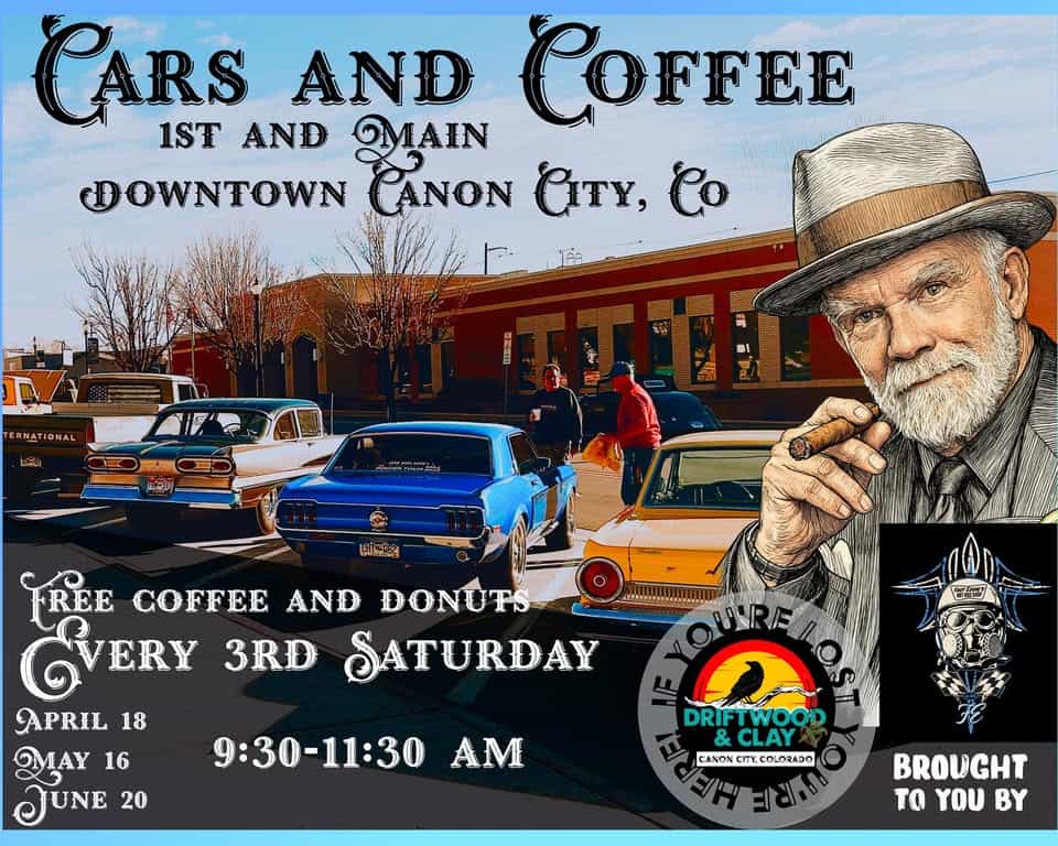 Driftwood and Clay Art Market Cars and Coffee – Canon City, CO ...