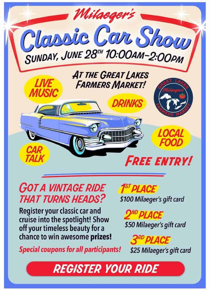 Milaeger's Classic Car Show at the Great Lakes Farmers Market ...