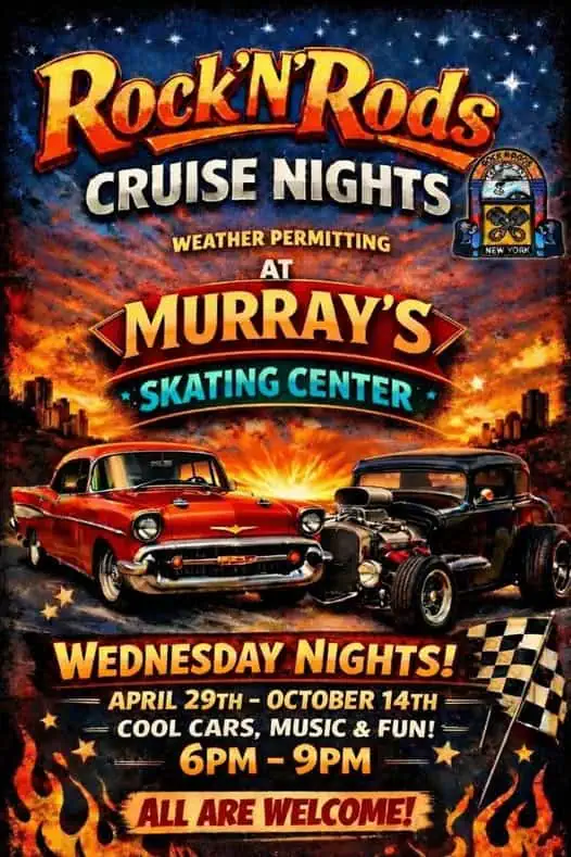 Murray's Skating Center Rock'N'Rods Cruise Nights – Yonkers, NY ...