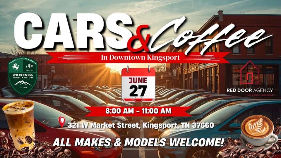 Wilderness Trail Region Porsche Club of America Cars & Coffee in ...