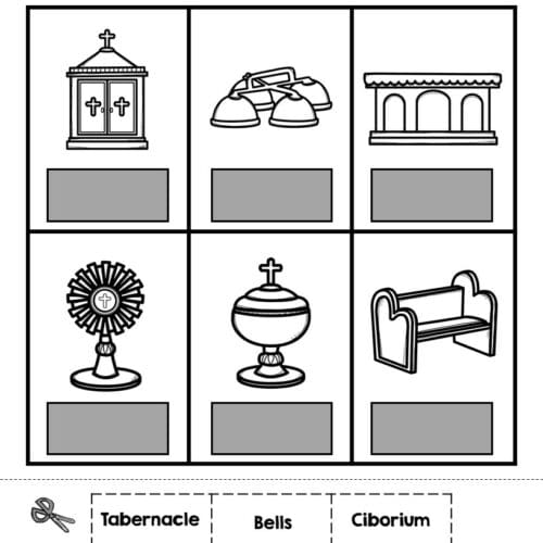 catholic vocations coloring pages
