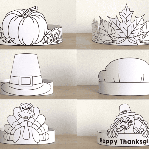 turkey with pilgrim hat coloring pages