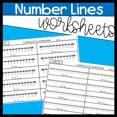 Number Lines Counting Backwards Worksheets Counting Backwards From 100