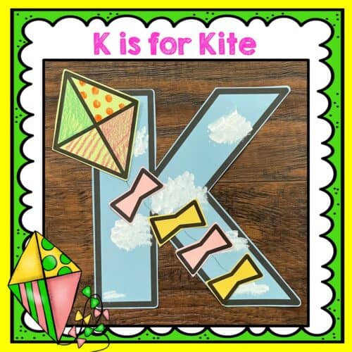 kite craft printable