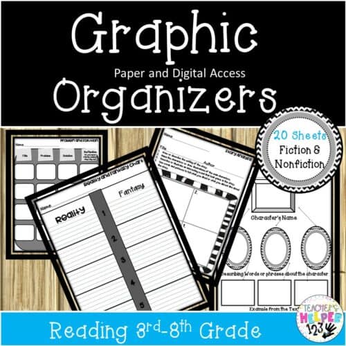3rd Grade Reading Graphic Organizers