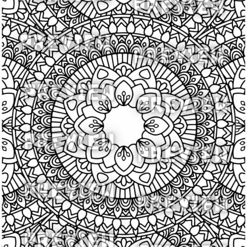 tesselation coloring pages