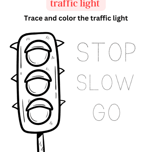 road safety colouring pages printable