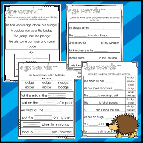 Dge Worksheets DGE Words Exit Tickets | Made By Teachers