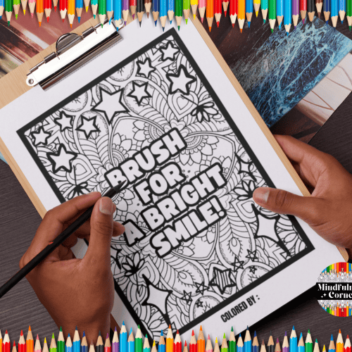 smile coloring pages