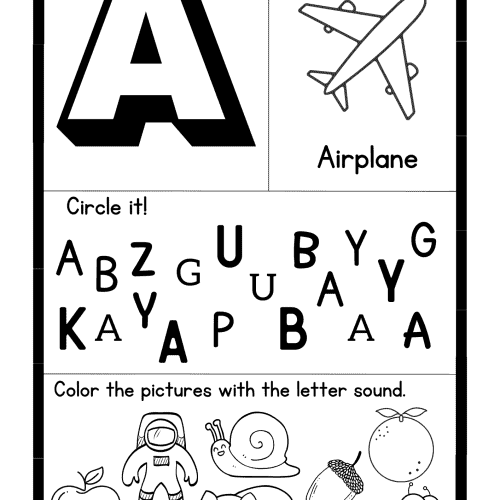 letter sounds coloring pages free