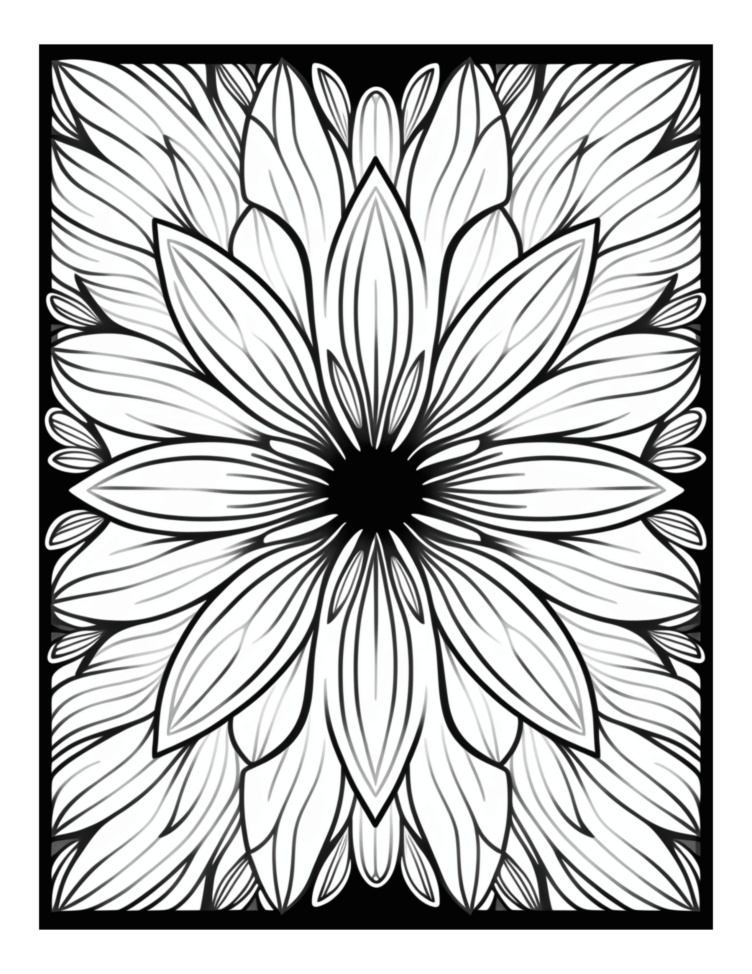 Free Flower Mandala Coloring Page 79 | Free Coloring Adventure