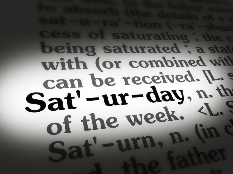 25 Fun Facts About Saturday: The Weekend's Star Day