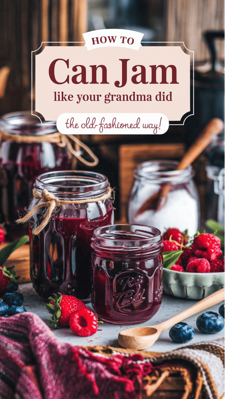 How to Can Jam Like Your Grandma Did—The Old-Fashioned Way – Green ...
