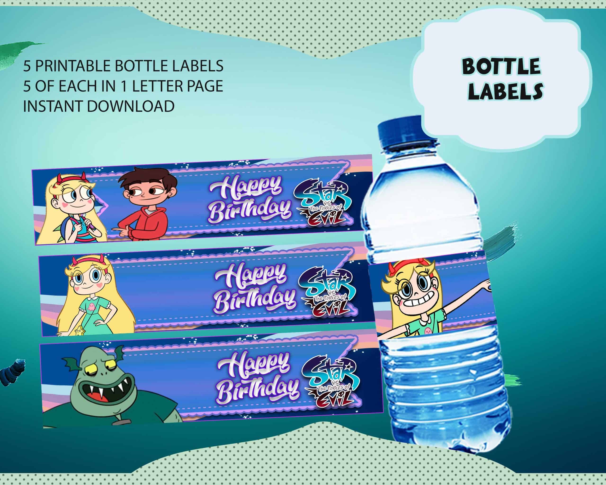 Star vs the Forces of Evil Printable Party Kit | Instant download design