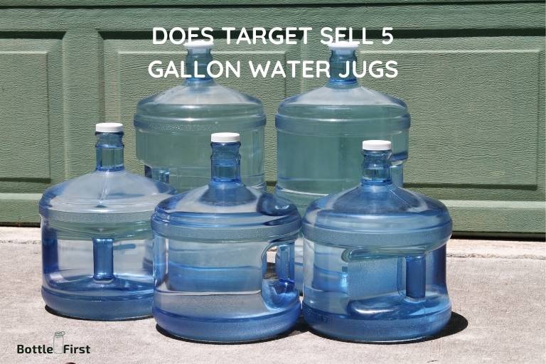 Does Target Sell 5 Gallon Water Jugs