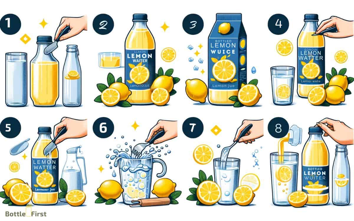 How To Make Lemon Water With Bottled Lemon Juice? 8 Steps!