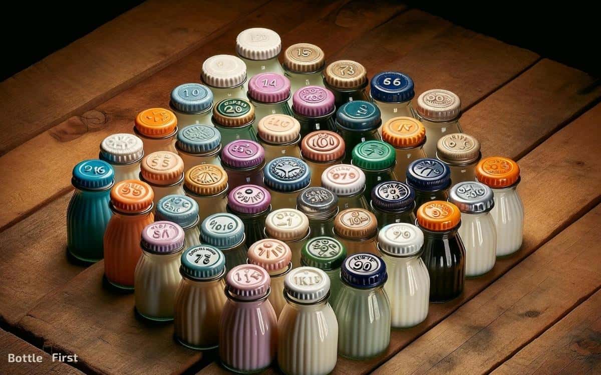 Glass Milk Bottle Top Colours Uk : Explained!