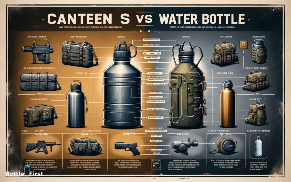 Dayz Canteen Vs Water Bottle - Comparison!