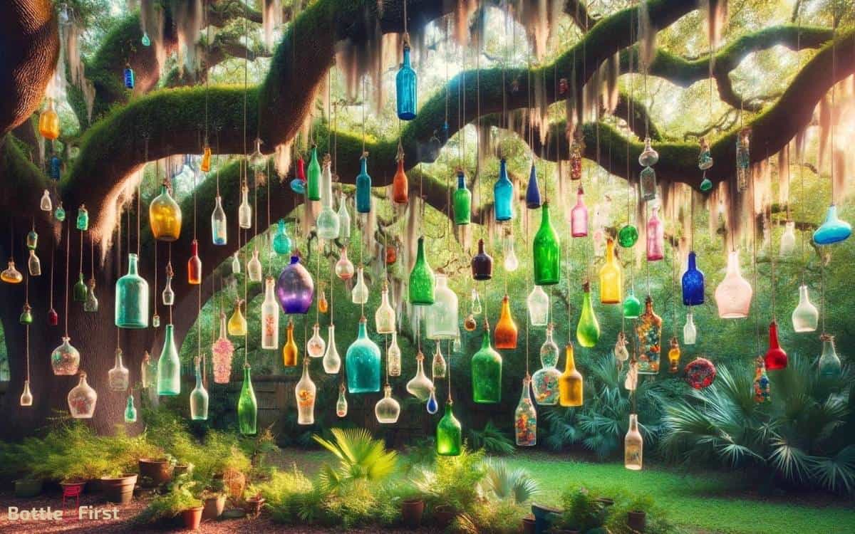 What Does Hanging Glass Bottles In A Tree Mean? Explained!