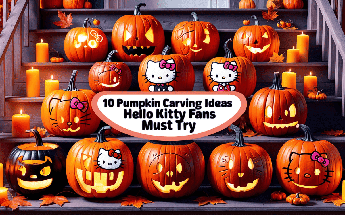 10 Pumpkin Carving Ideas Hello Kitty Fans Must Try