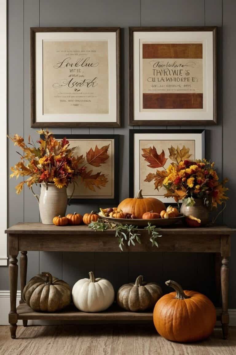 25 Thanksgiving Ideas For Decorating Your Home With Festive Style