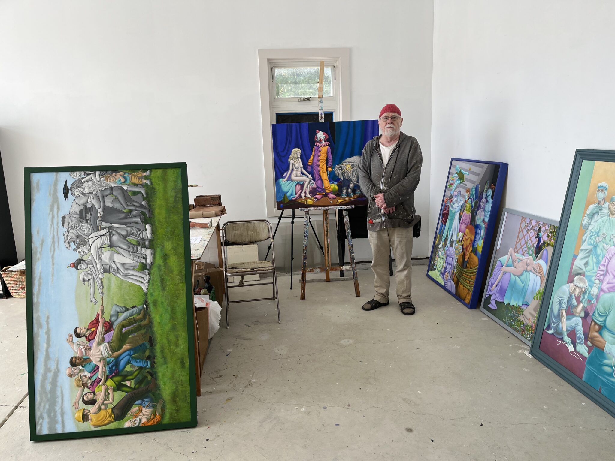 “Mostly Real” New Works by Guy Colwell at The Compound Gallery (Emeryville)