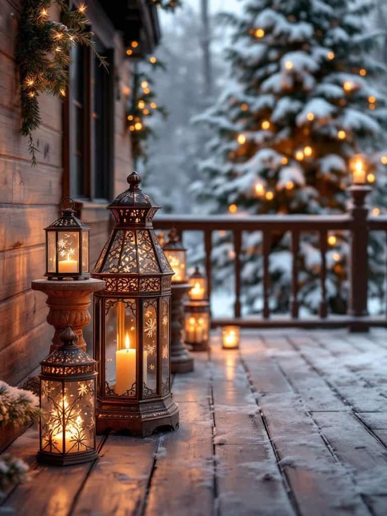 23 Winter Deck Decor Ideas For a a Winter Retreat - Chosen Furniture