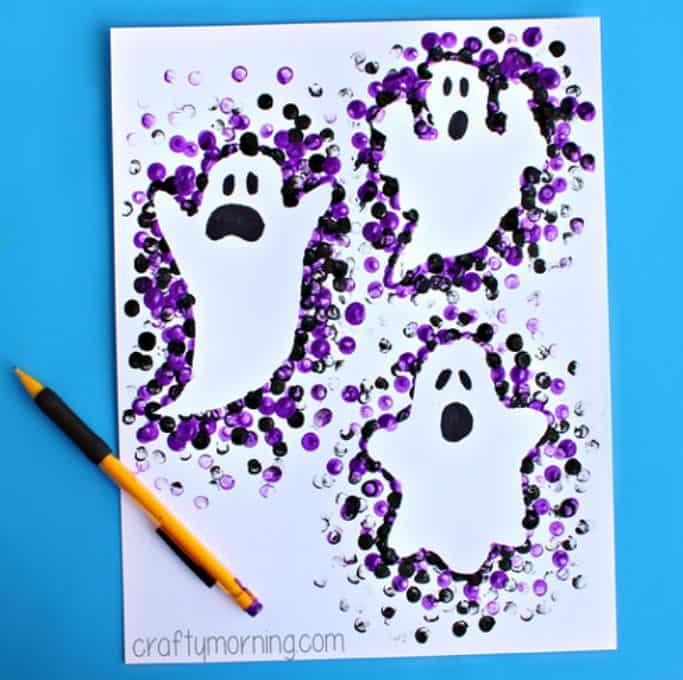 21 Ghost Crafts to Make Halloween Extra Spooky - Glue Sticks and Gumdrops