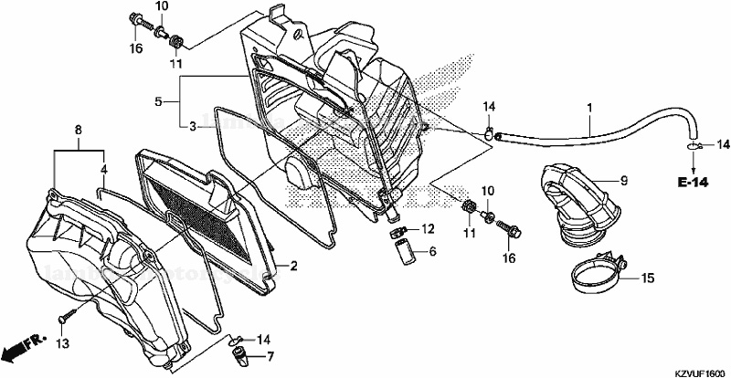 Shop by Parts Diagrams for NBC110 2013 - 2017 - Lambda Motorcycles ...