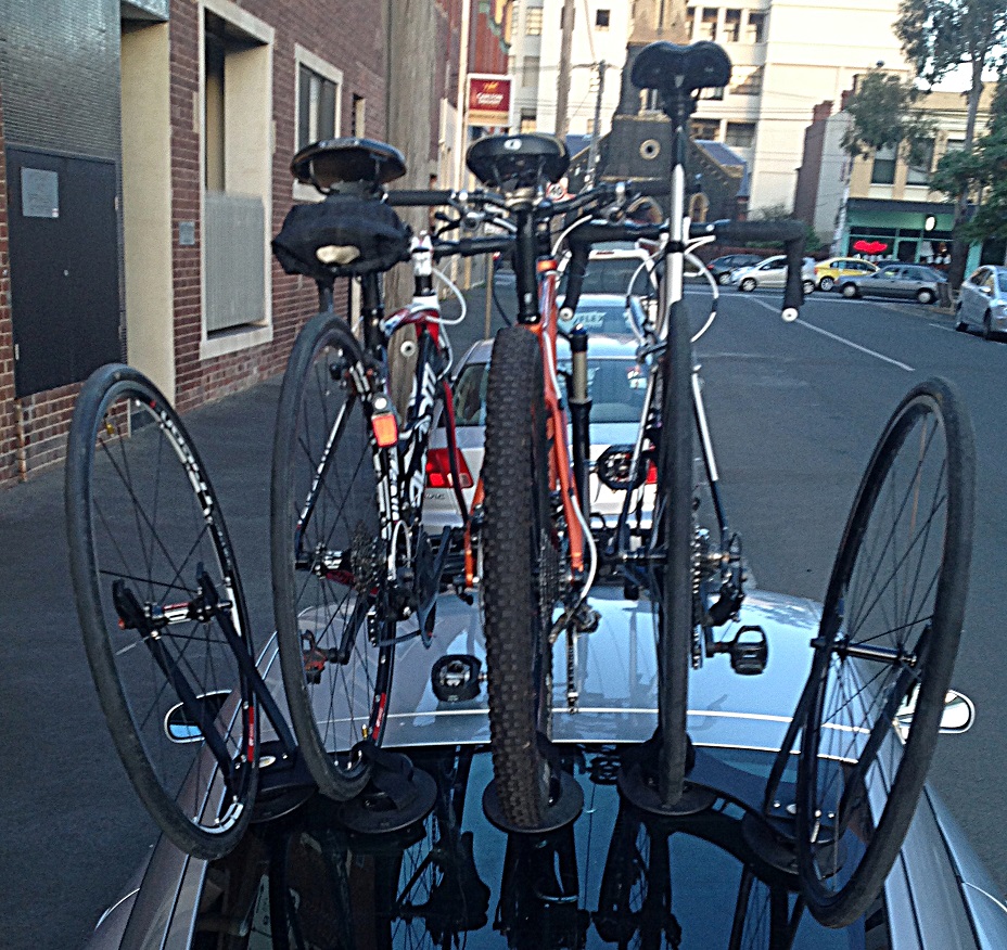 Audi TT Coupe Bike Rack - SeaSucker Down Under