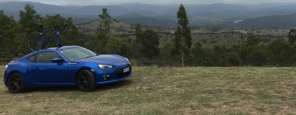 Subaru BRZ Bike Rack - SeaSucker Down Under