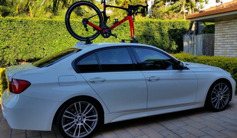 BMW 328i Bike Rack - SeaSucker Down Under