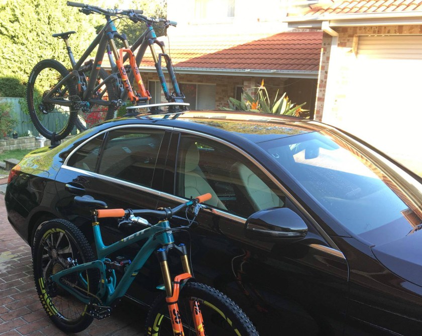 Mercedes C200 Bike Rack - SeaSucker Down Under
