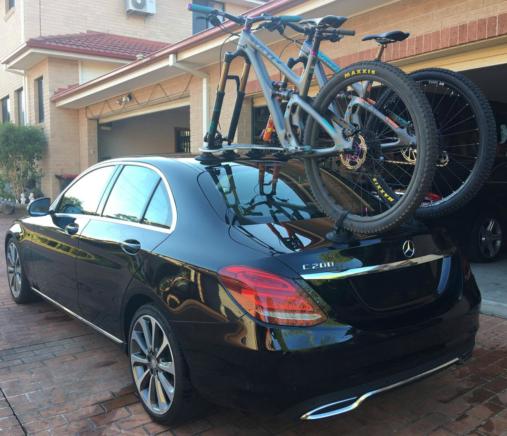 Mercedes C200 Bike Rack - SeaSucker Down Under