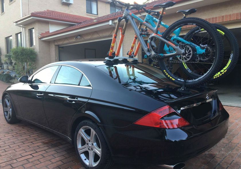 Mercedes CLS500 Bike Rack - SeaSucker Down Under